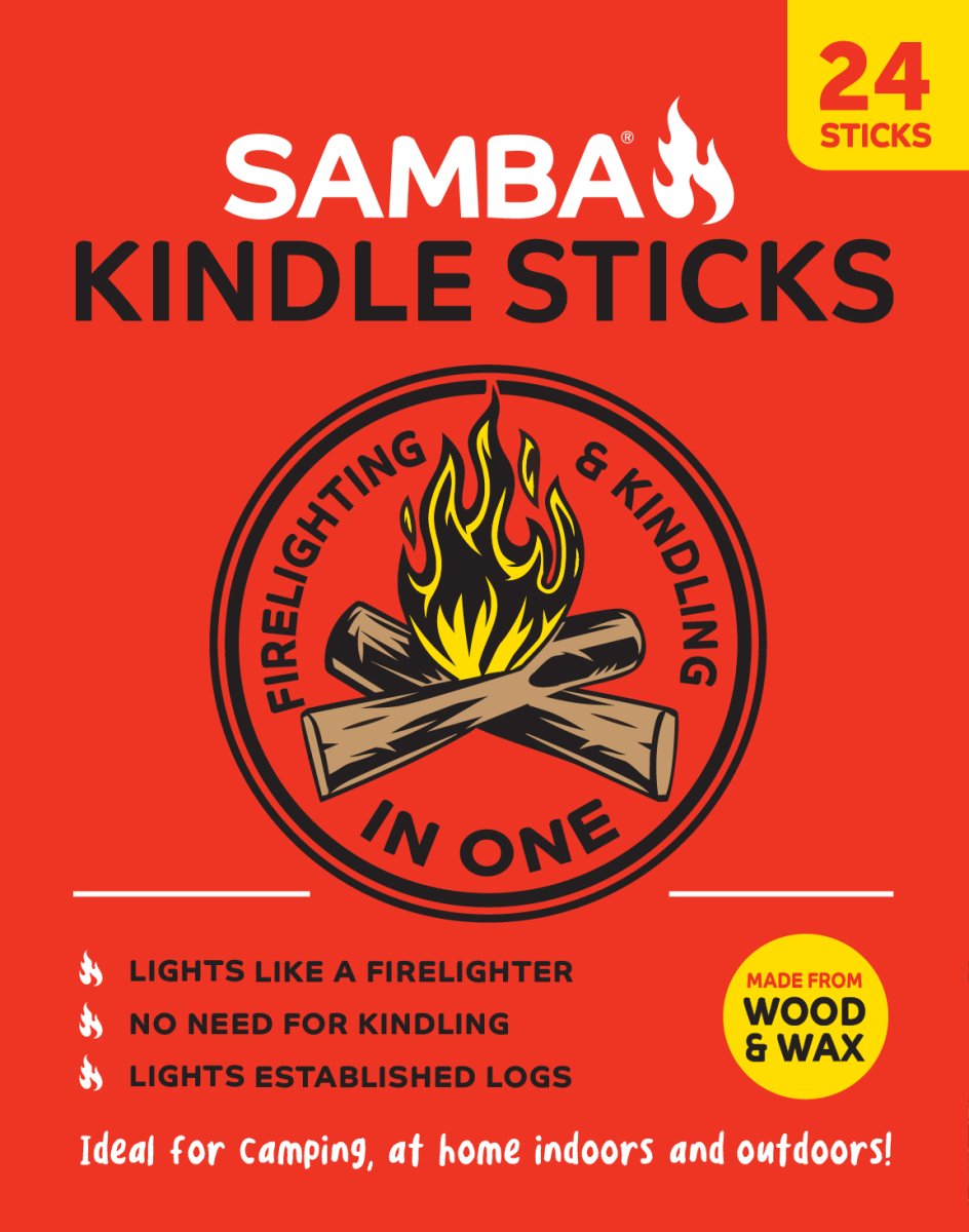 Samba Fire and BBQ, Natural Firelighters, Fire Starters, matches, gas ...